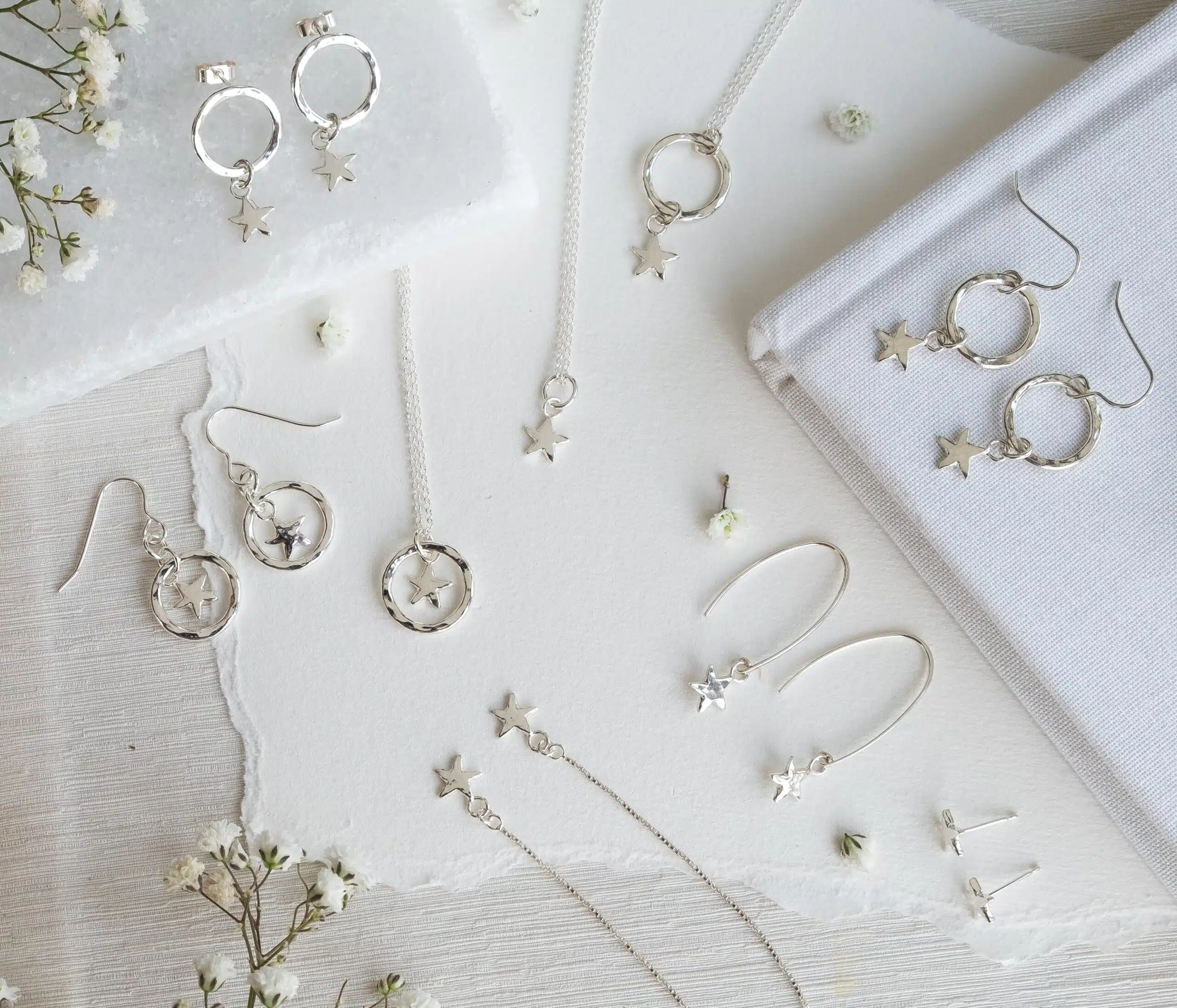 My Wee Star Circle Necklace | By Rebecca Jewellery - Handmade Jewellery