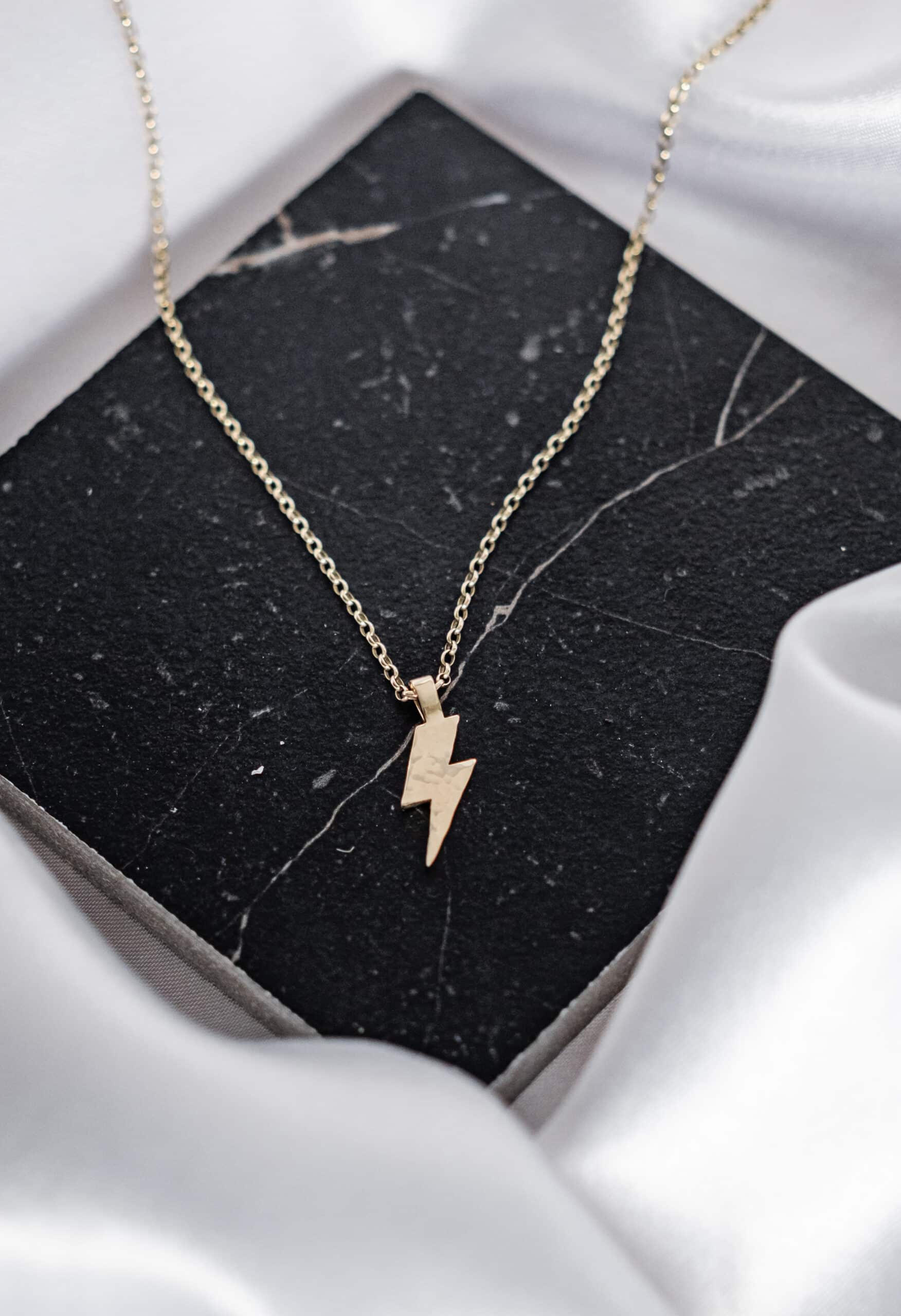 "Embrace Your Power" 9ct Yellow Gold Necklace