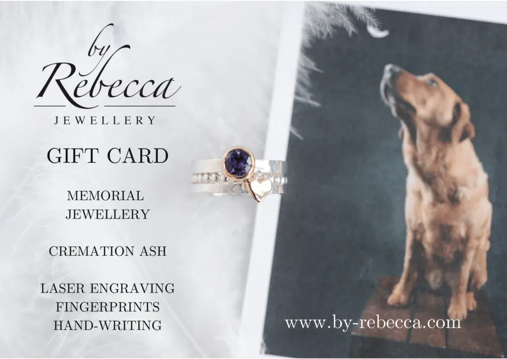 Memorial Bespoke Service - Gift Card | By Rebecca Jewellery