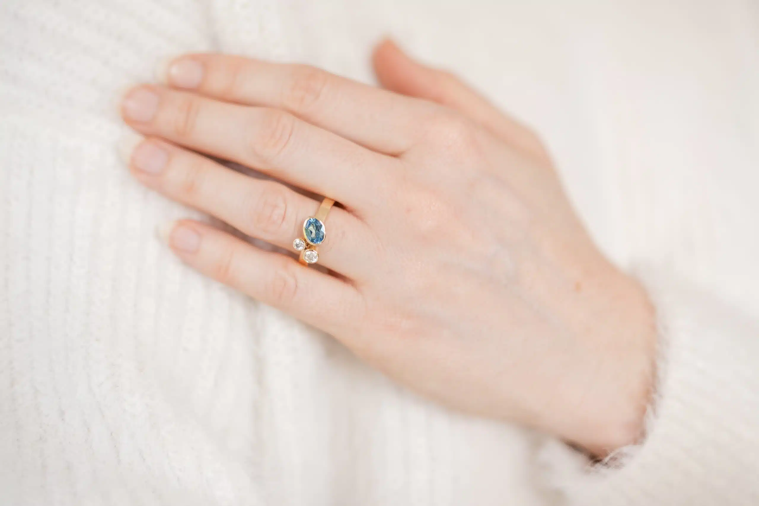 The Matilda Ring - 9ct Yellow Gold | Handmade Jewellery