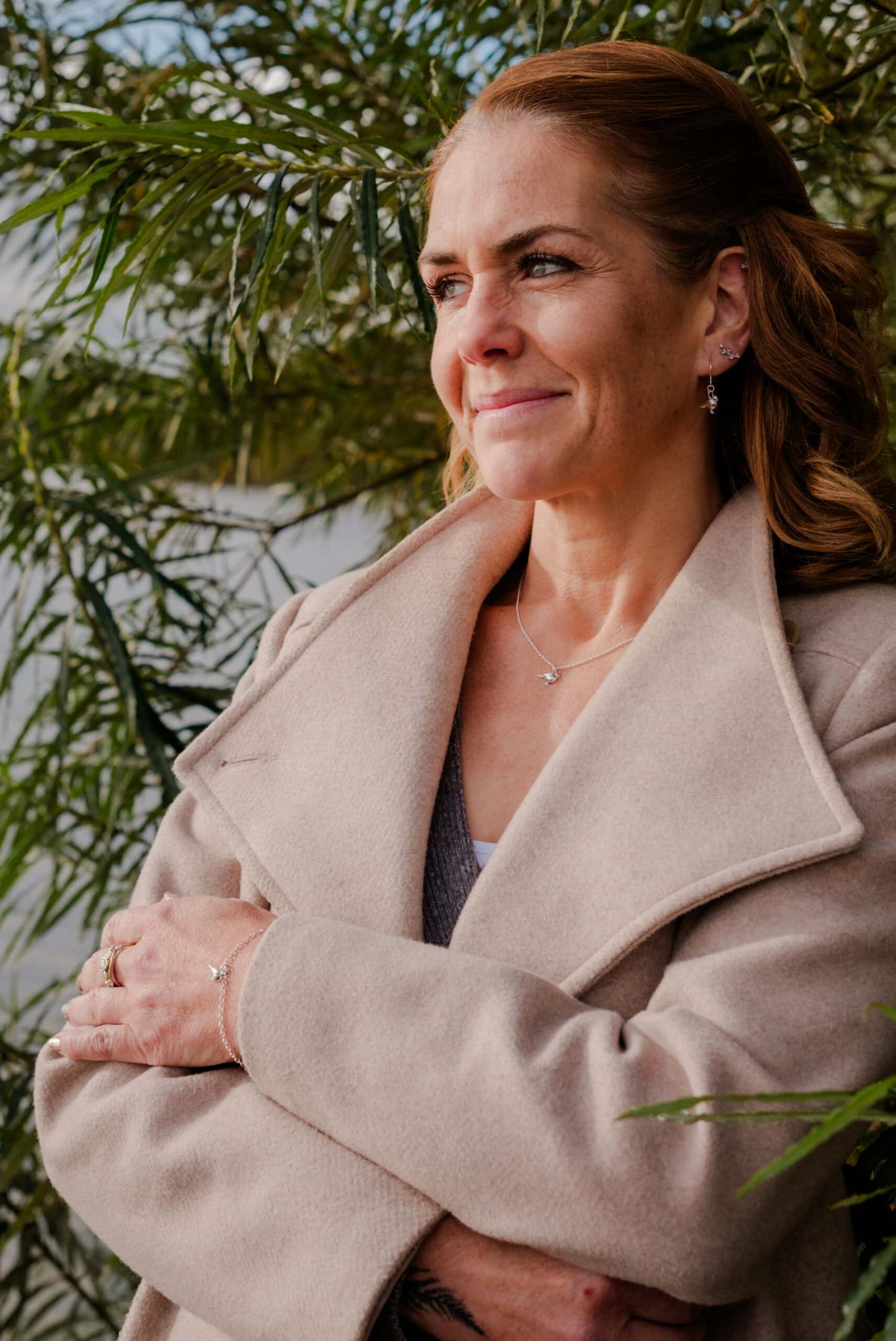 Winter Robin Necklace - 9ct Yellow Gold | By Rebecca Jewellery ...