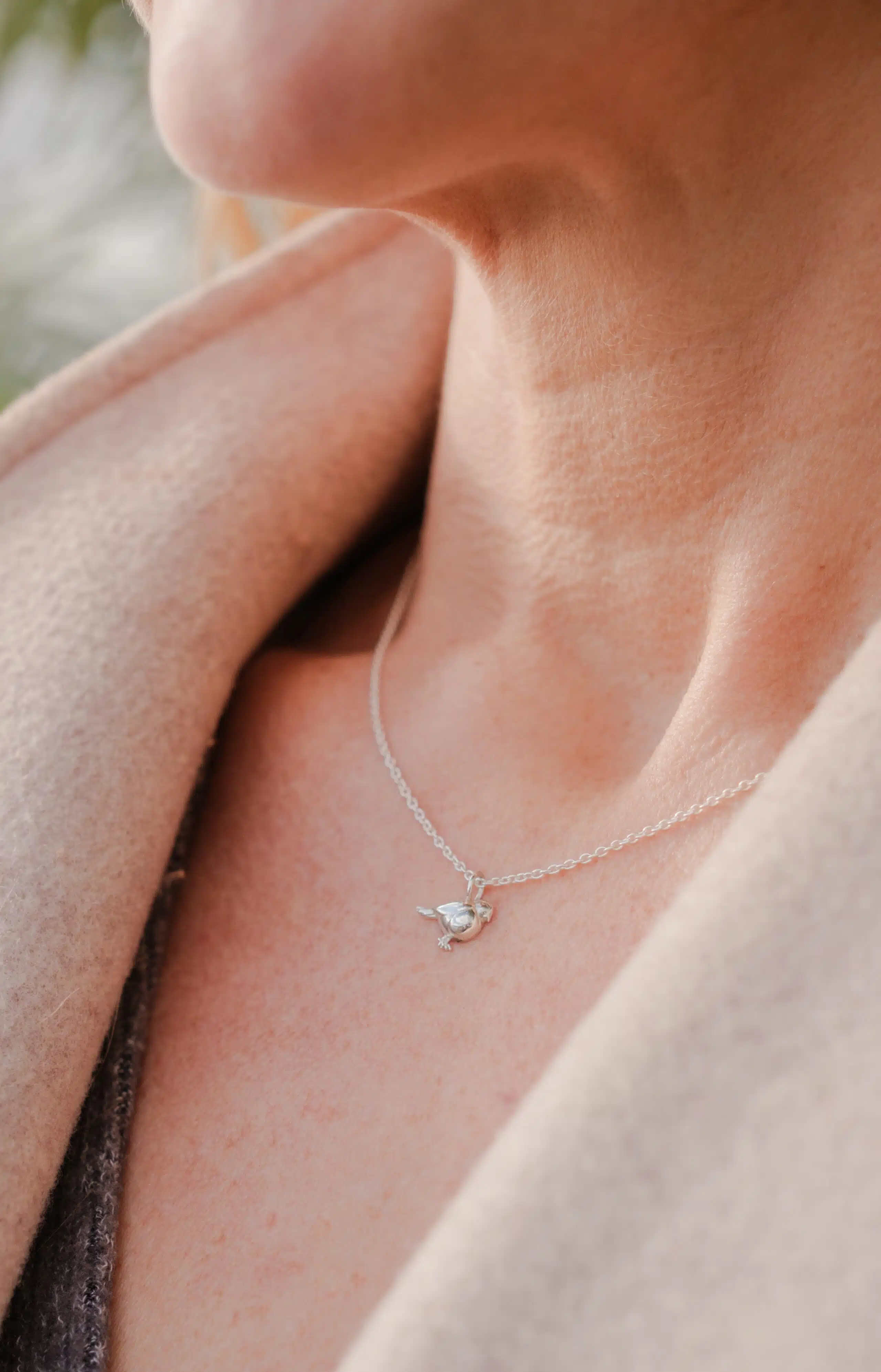Winter Robin Necklace | By Rebecca Jewellery - Handmade Jewellery