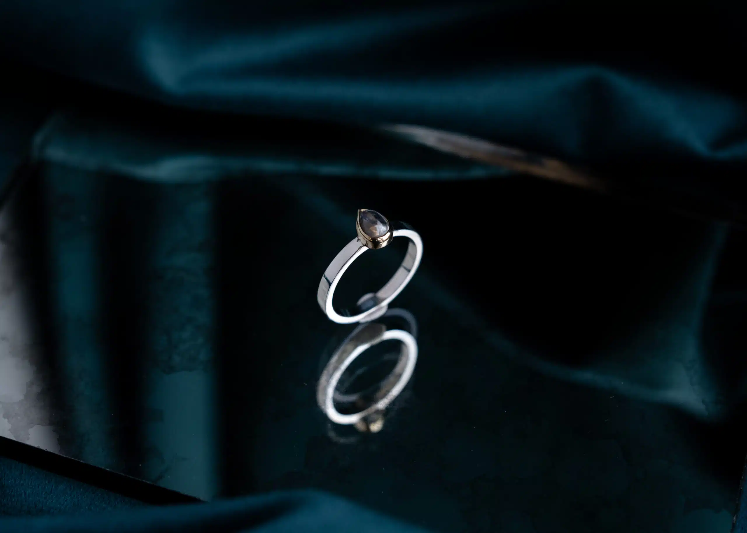 The Devine Moonstone Ring | The Georgia Ring by Rebecca