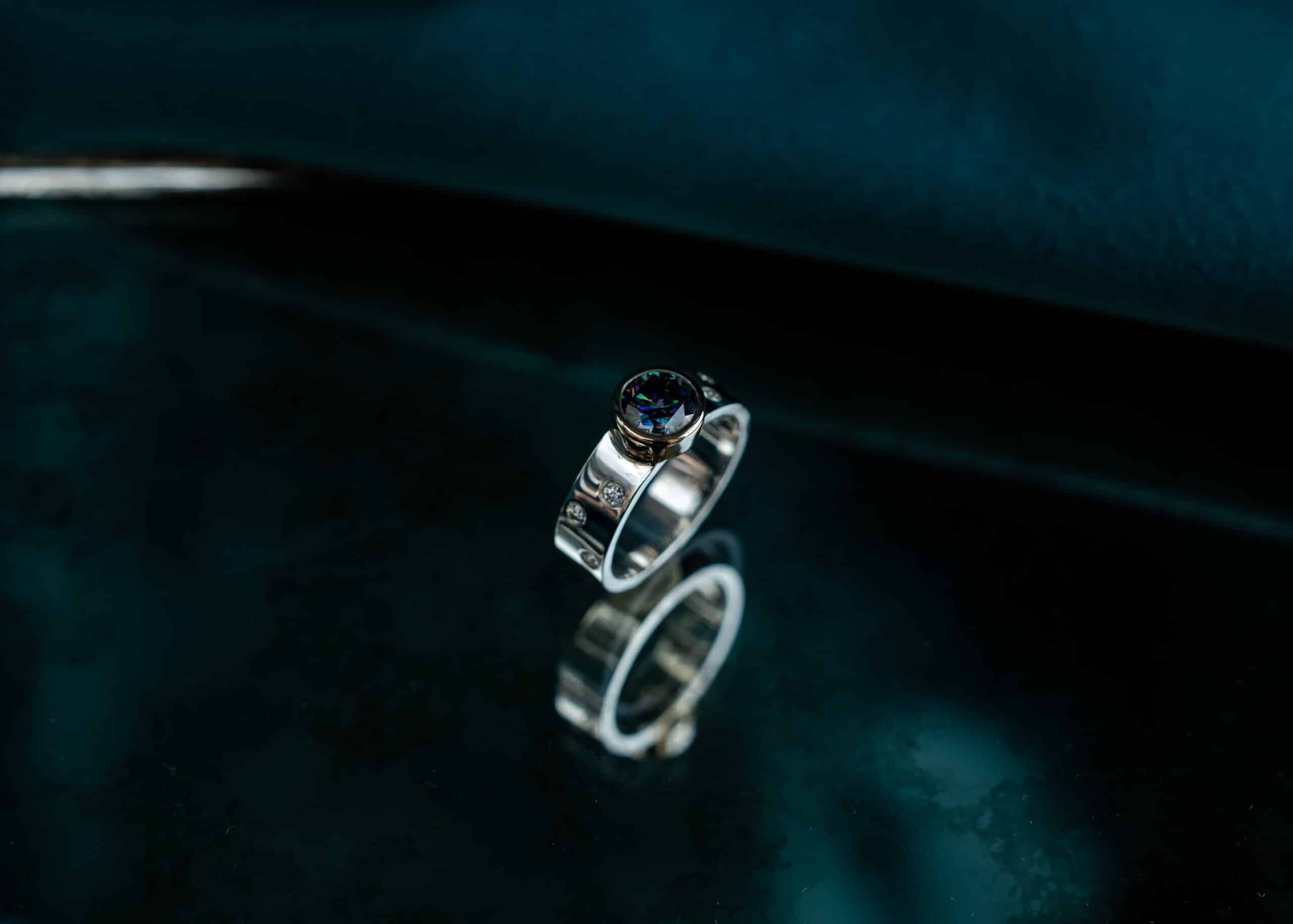 The Aurora Radiance Ring | By Rebecca