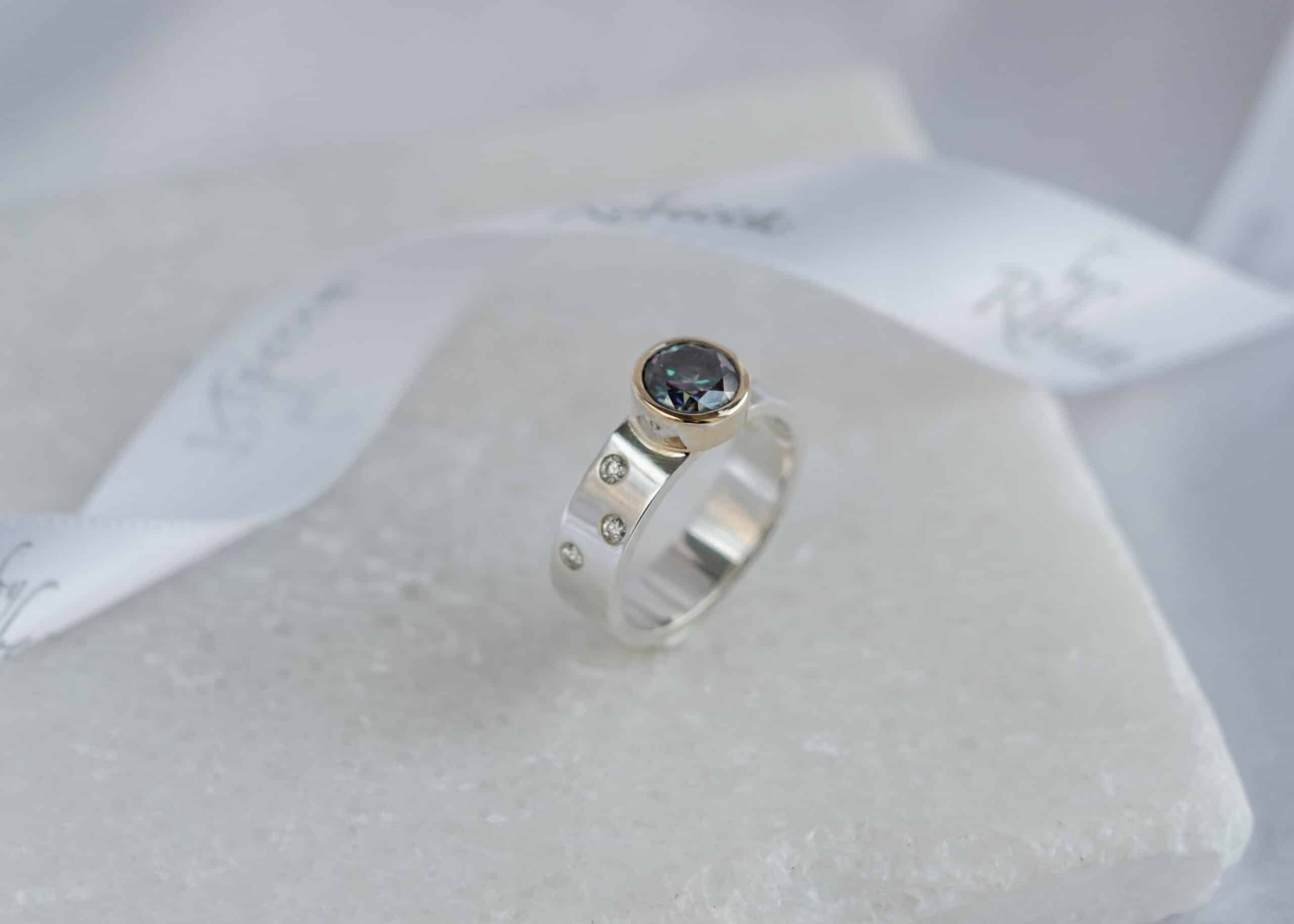 The Aurora Radiance Ring | By Rebecca